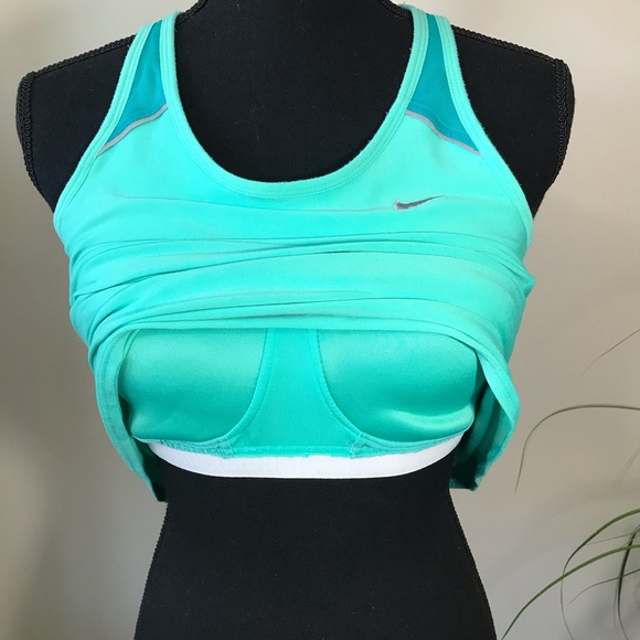 Nike | Tops | Nike Drifit Racerback Tank W Built In Sports Bra | Poshmark